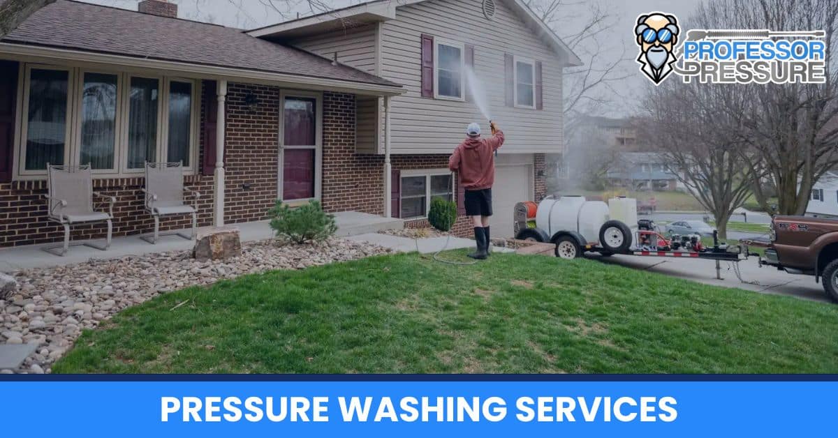 Pressure Washing in Harrisburg PA - Professor Pressure